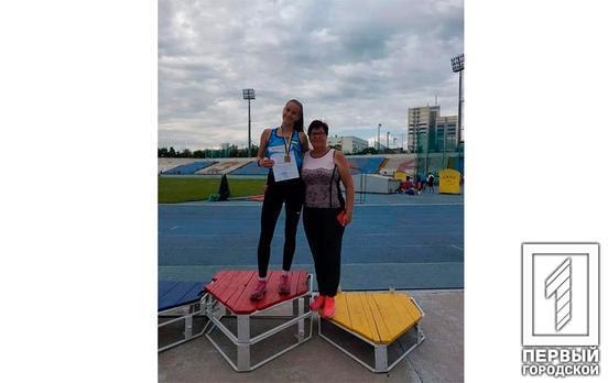 Криворізька спортсменка відзначилася на Чемпіонаті з легкої атлетики у Кропивницькому Перший